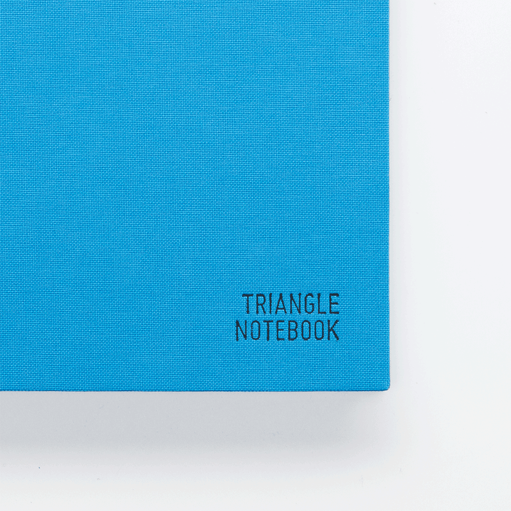 Triangle Notebook - Blue