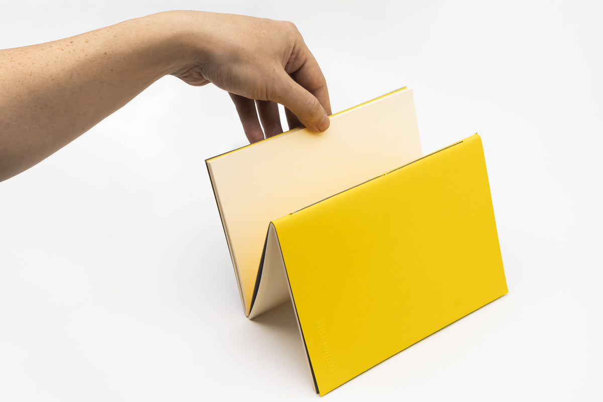 Double Sided Notebook - S Type - Warm Yellow § Light Gray – Triangle ...
